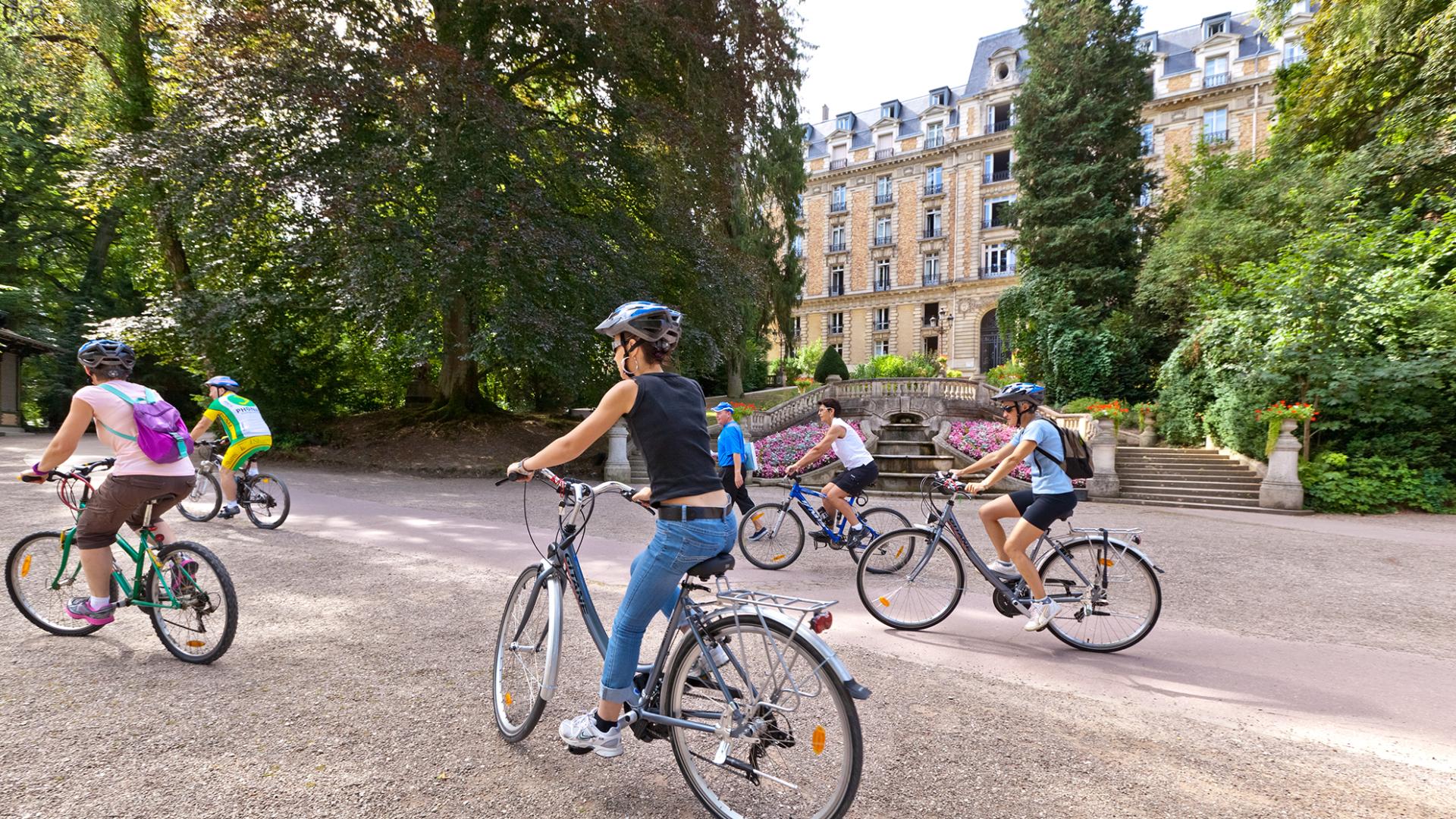 Take a bike ride through the town and spa park | Destination Vittel